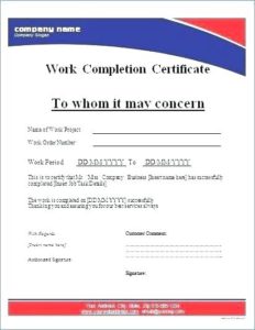 Army Certificate Of Completion Template (2) - TEMPLATES EXAMPLE ...