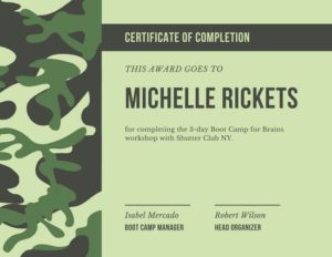 Boot Camp Certificate Template (6) - TEMPLATES EXAMPLE | TEMPLATES EXAMPLE