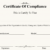 Certificate Of Compliance Template (7) - TEMPLATES EXAMPLE | TEMPLATES ...