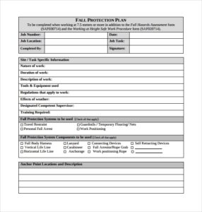 Fall Protection Certification Template (9) - TEMPLATES EXAMPLE ...