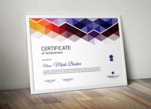 Indesign Certificate Template (7) - TEMPLATES EXAMPLE | TEMPLATES EXAMPLE