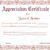 Recognition Of Service Certificate Template (1) - TEMPLATES EXAMPLE ...