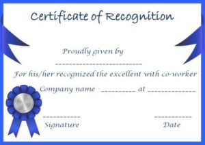 Retirement Certificate Template (5) - TEMPLATES EXAMPLE | TEMPLATES EXAMPLE