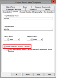 Active Directory Certificate Templates (2) - TEMPLATES EXAMPLE ...