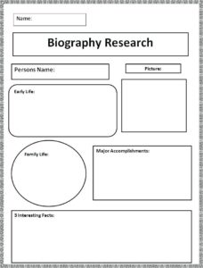Biography Book Report Template (4) - TEMPLATES EXAMPLE | TEMPLATES EXAMPLE