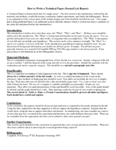 Biology Lab Report Template (2) - TEMPLATES EXAMPLE | TEMPLATES EXAMPLE