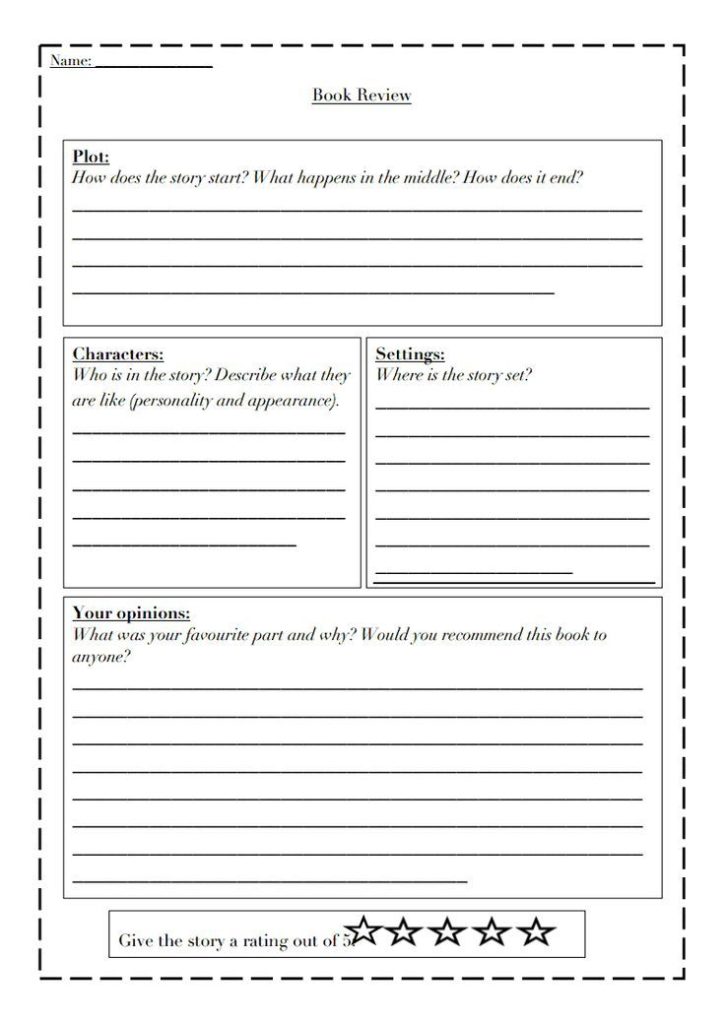 Book Report Template 3Rd Grade (1) - TEMPLATES EXAMPLE | TEMPLATES EXAMPLE