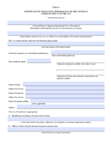 Certificate Of Substantial Completion Template (3) - TEMPLATES EXAMPLE ...