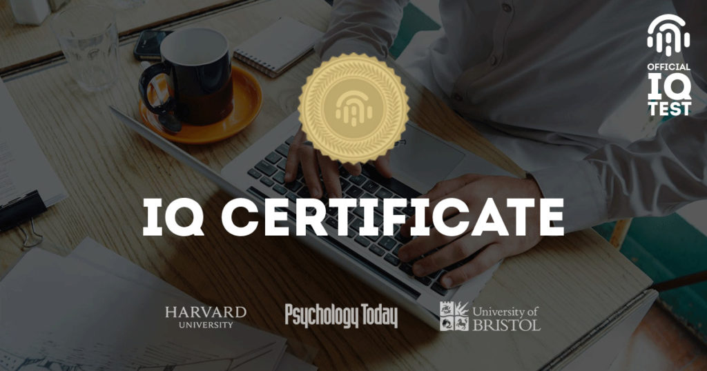 Iq Certificate Template (3) - TEMPLATES EXAMPLE | TEMPLATES EXAMPLE