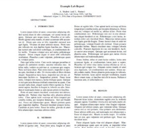 Physics Lab Report Template (1) - TEMPLATES EXAMPLE | TEMPLATES EXAMPLE