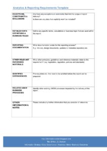 Reporting Requirements Template (14) - TEMPLATES EXAMPLE | TEMPLATES ...