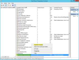 Workstation Authentication Certificate Template (1) - TEMPLATES EXAMPLE ...