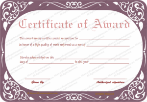 Best Performance Certificate Template (6) - TEMPLATES EXAMPLE ...