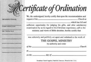 Certificate Of Ordination Template (3) - TEMPLATES EXAMPLE | TEMPLATES ...
