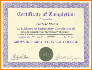 Continuing Education Certificate Template (4) - TEMPLATES EXAMPLE ...