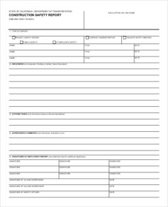 Daily Site Report Template (2) - TEMPLATES EXAMPLE | TEMPLATES EXAMPLE