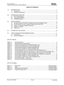 Drainage Report Template (1) - TEMPLATES EXAMPLE | TEMPLATES EXAMPLE