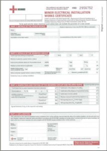 Electrical Minor Works Certificate Template (6) - TEMPLATES EXAMPLE ...