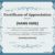Felicitation Certificate Template (9) - TEMPLATES EXAMPLE | TEMPLATES ...