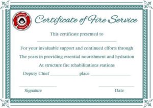 Fire Extinguisher Certificate Template (2) - TEMPLATES EXAMPLE ...