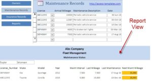 Fleet Management Report Template (3) - TEMPLATES EXAMPLE | TEMPLATES ...