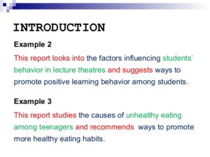 Introduction Template For Report (1) - TEMPLATES EXAMPLE | TEMPLATES ...