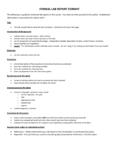 Lab Report Template Middle School (2) - TEMPLATES EXAMPLE | TEMPLATES ...