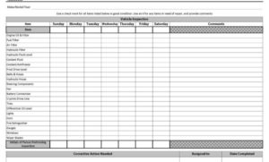 Machine Shop Inspection Report Template (10) - TEMPLATES EXAMPLE ...