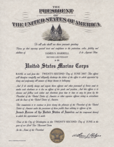 Officer Promotion Certificate Template (1) - TEMPLATES EXAMPLE ...