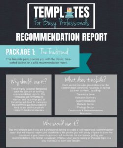 Recommendation Report Template (3) - TEMPLATES EXAMPLE | TEMPLATES EXAMPLE