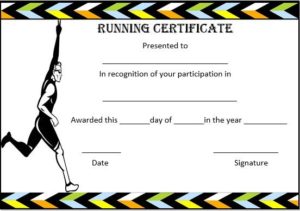 Running Certificates Templates Free - TEMPLATES EXAMPLE | TEMPLATES EXAMPLE