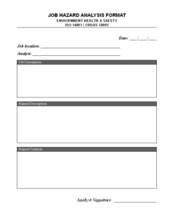 Safety Analysis Report Template (1) - TEMPLATES EXAMPLE | TEMPLATES EXAMPLE