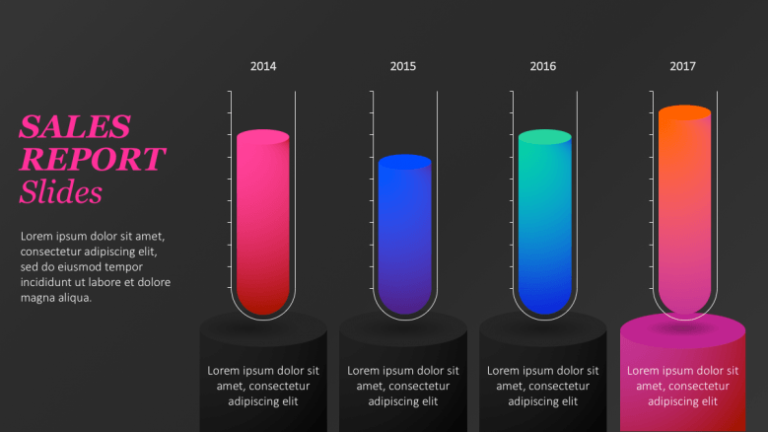 Sales Report Template Powerpoint (3) - TEMPLATES EXAMPLE | TEMPLATES ...