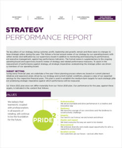 Strategic Management Report Template (6) - TEMPLATES EXAMPLE ...