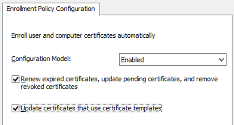Update Certificates That Use Certificate Templates (3) - TEMPLATES ...