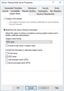 Update Certificates That Use Certificate Templates (4) - TEMPLATES ...