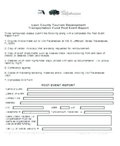 After Event Report Template (4) - TEMPLATES EXAMPLE | TEMPLATES EXAMPLE