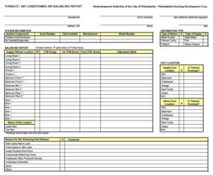 Air Balance Report Template (5) - TEMPLATES EXAMPLE | TEMPLATES EXAMPLE