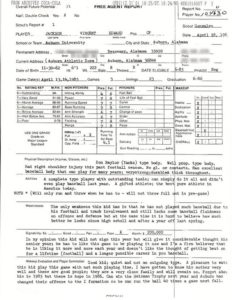 Baseball Scouting Report Template (8) - TEMPLATES EXAMPLE | TEMPLATES ...
