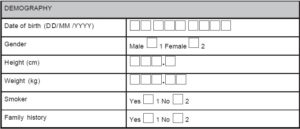 Case Report Form Template Clinical Trials (4) - TEMPLATES EXAMPLE ...