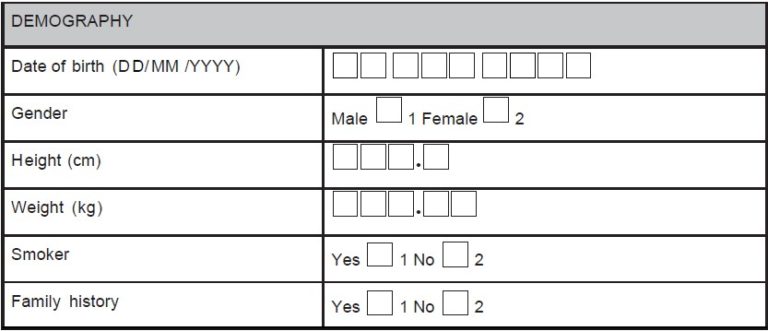 Case Report Form Template Clinical Trials (4) - TEMPLATES EXAMPLE ...