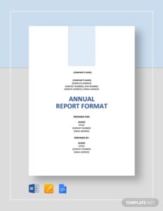 Chairman's Annual Report Template - TEMPLATES EXAMPLE | TEMPLATES EXAMPLE