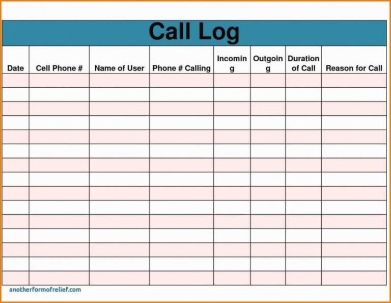 Daily Sales Call Report Template Free Download (1) - TEMPLATES EXAMPLE ...