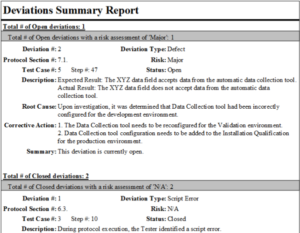 Deviation Report Template (4) - TEMPLATES EXAMPLE | TEMPLATES EXAMPLE