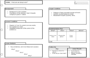 Dmaic Report Template (6) - TEMPLATES EXAMPLE | TEMPLATES EXAMPLE