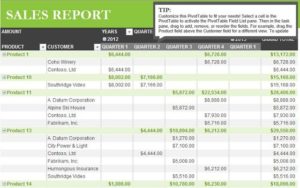 Excel Sales Report Template Free Download (8) - TEMPLATES EXAMPLE ...