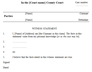 Expert Witness Report Template (1) - TEMPLATES EXAMPLE | TEMPLATES EXAMPLE