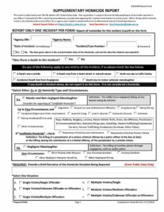 Fake Police Report Template (7) - TEMPLATES EXAMPLE | TEMPLATES EXAMPLE
