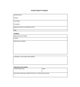 Incident Report Register Template (5) - TEMPLATES EXAMPLE | TEMPLATES ...