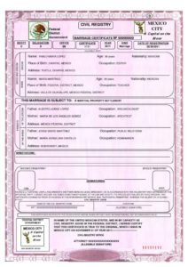 Marriage Certificate Translation Template (4) - TEMPLATES EXAMPLE ...